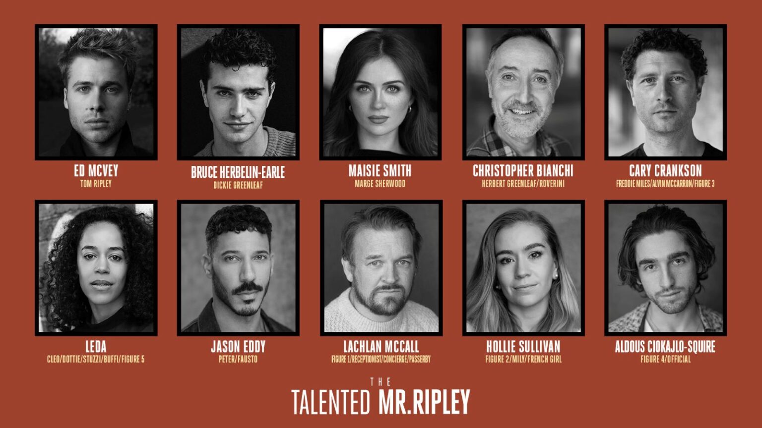 The Talented Mr Ripley secures full cast for UK tour – The Theatre Playbook
