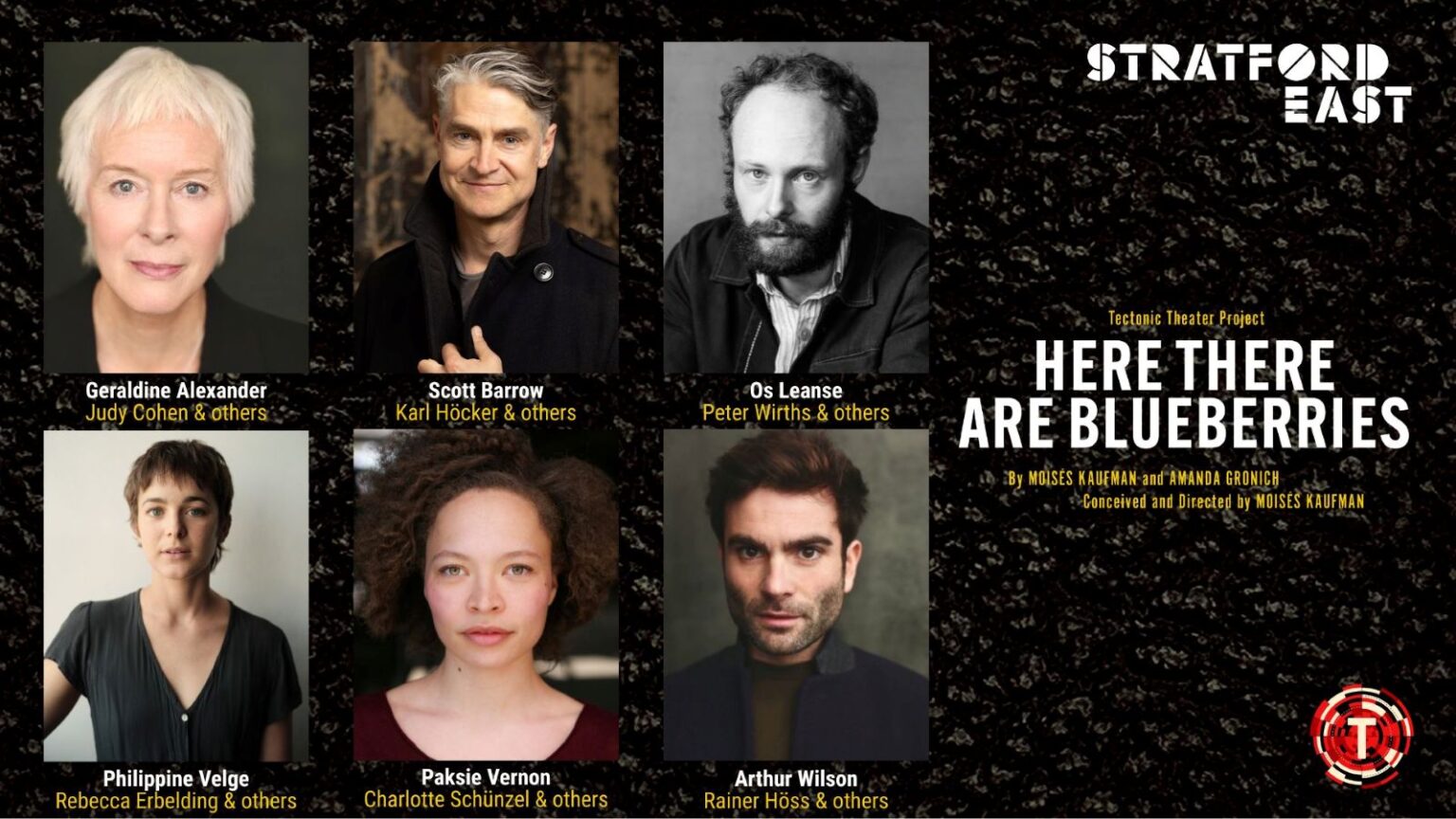 Cast revealed for UK premiere of Here There Are Blueberries – The ...